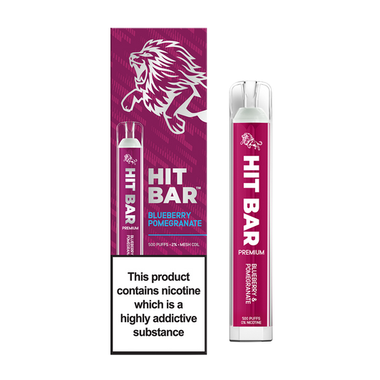 Hit Bars: Disposable Vape Bars with Nicotine Salt E-Liquid – Hit Vape UK